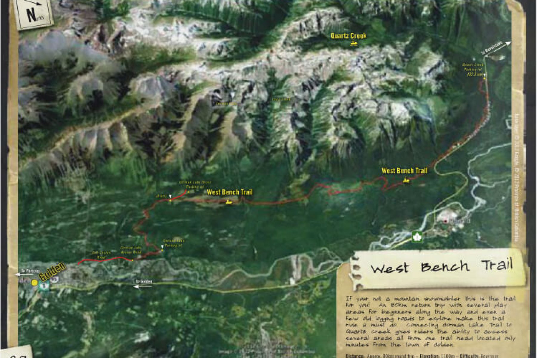 WestBenchTrailMap | Mountain Sledder