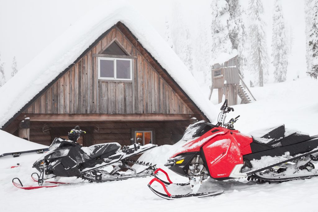 Overnight Backcountry Sledder Cabin in Little Sand Creek