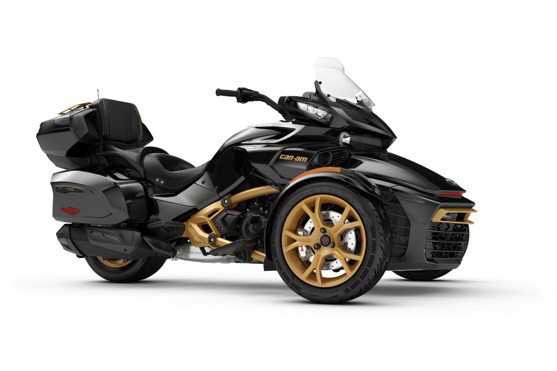 2018 Spyder F3 Limited 10th Anniversary Jet Black Metallic_3-4 front ...