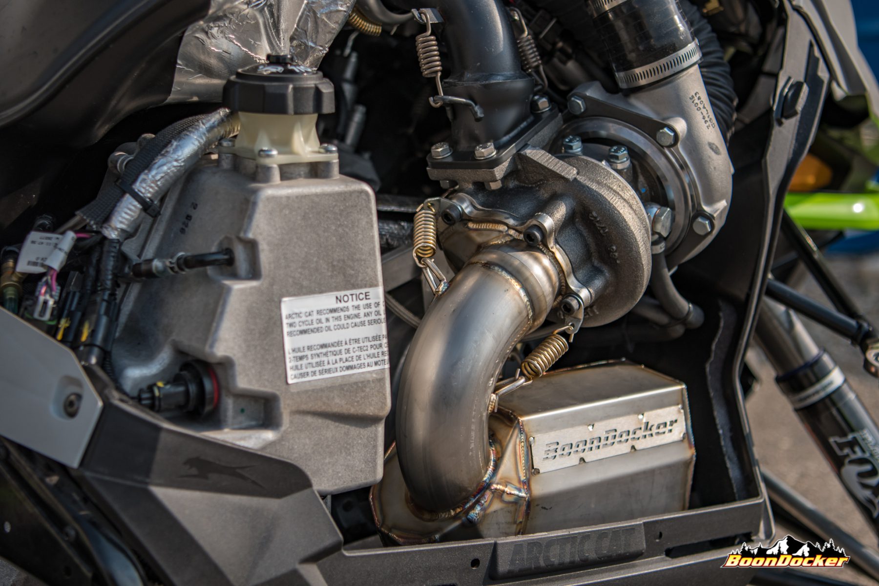 BoonDocker releases Sidekick Pump Gas Arctic Cat Turbo Kit