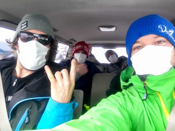 Mountain Snowmobiling in Japan with the Ride Whister Crew