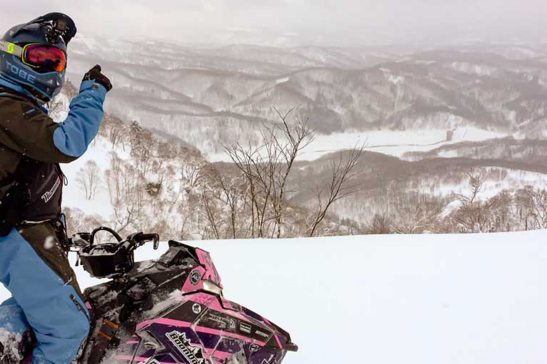 Snowmobiling in Japan - Ride Whister 7 | Mountain Sledder