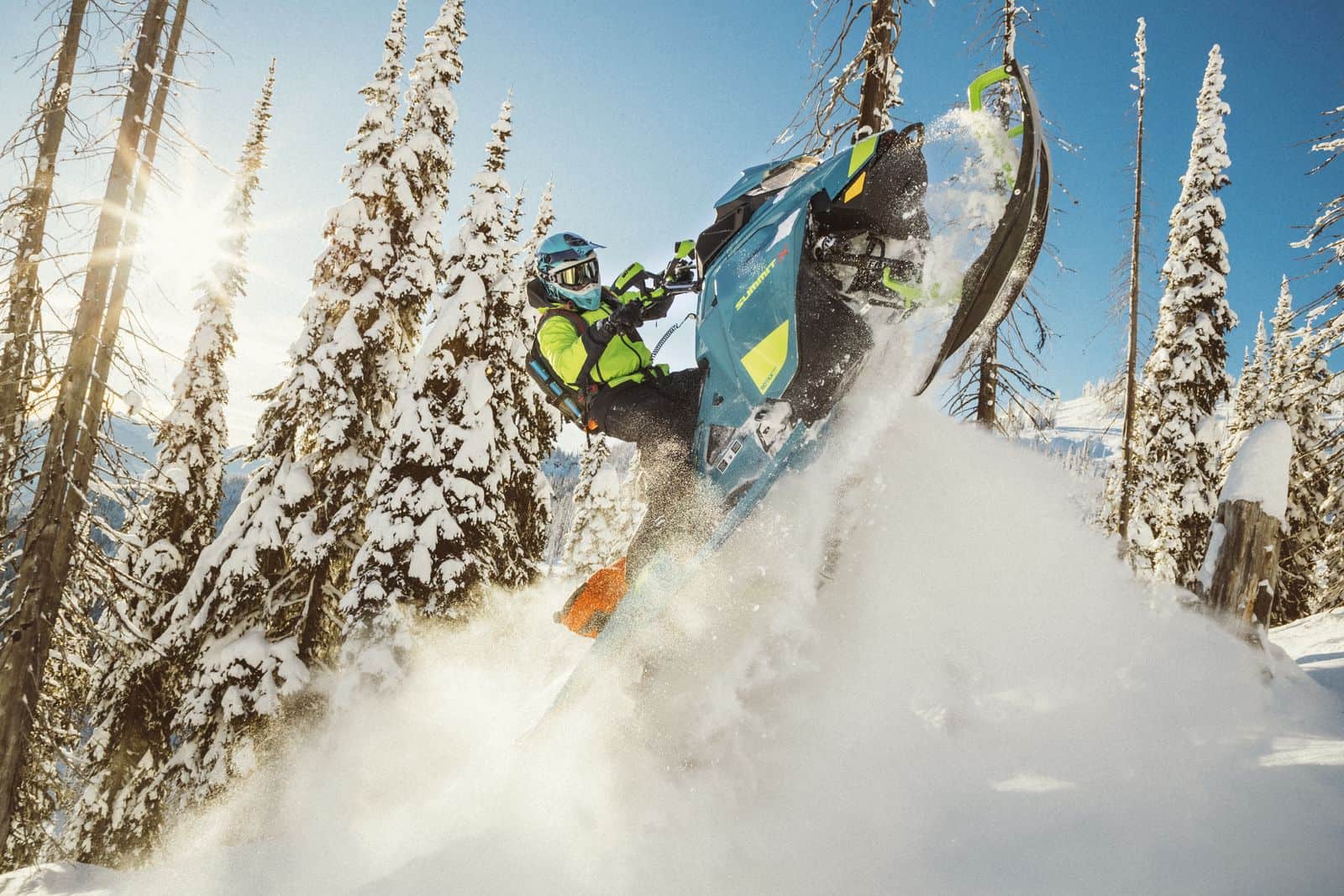 2020 Summit X Iceberg Blue | Mountain Sledder