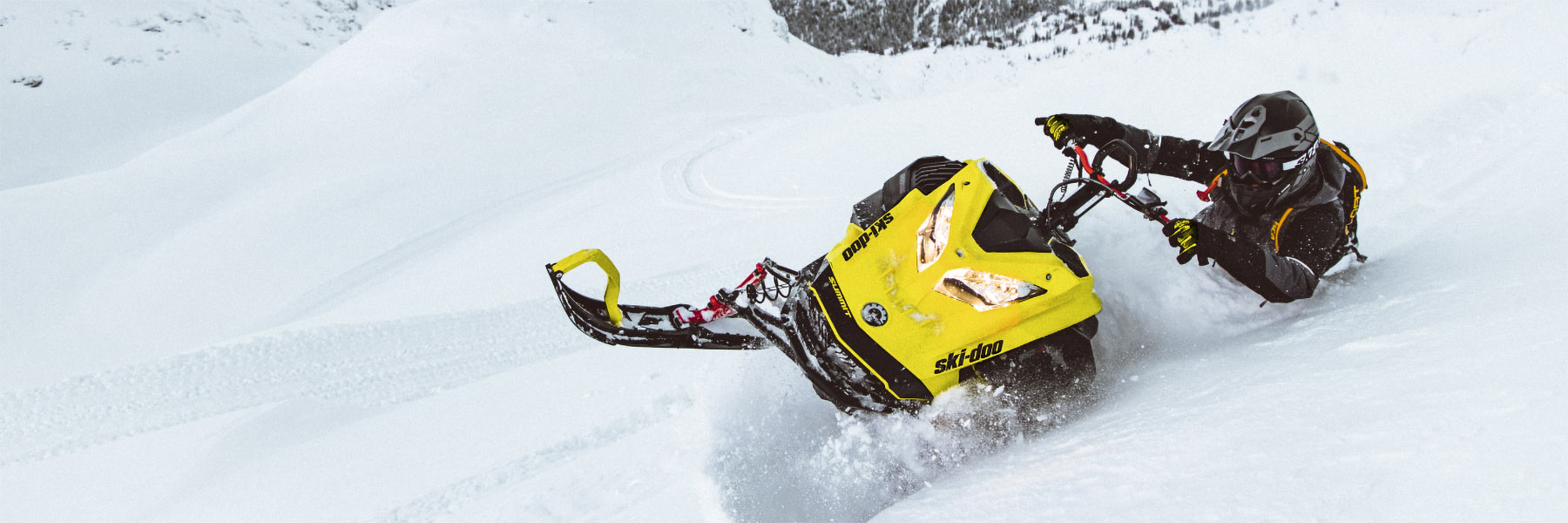 Ski-Doo Summit 850 E-TEC Turbo Banner | Mountain Sledder