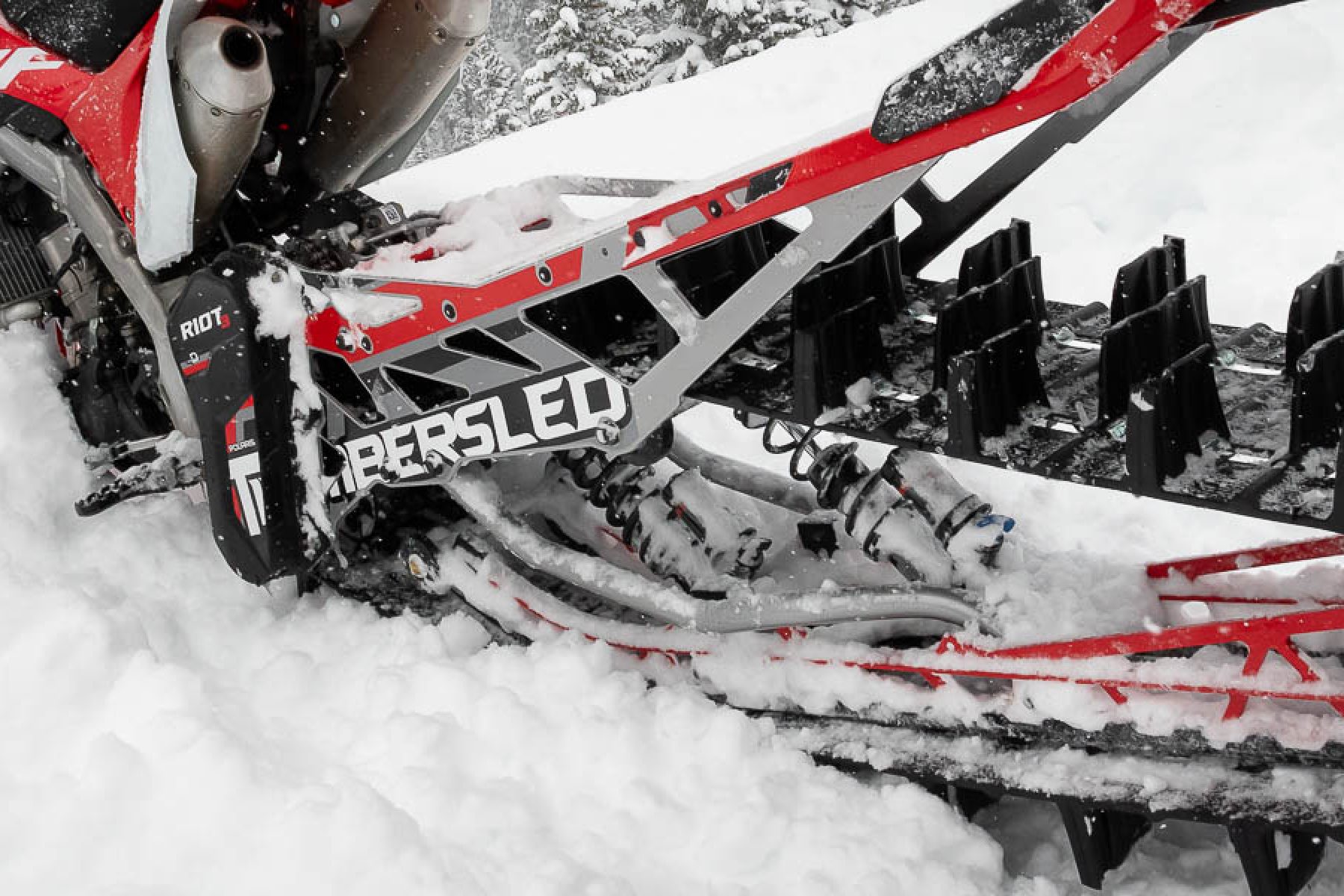 2024 Timbersled Snow Bike Banner | Mountain Sledder